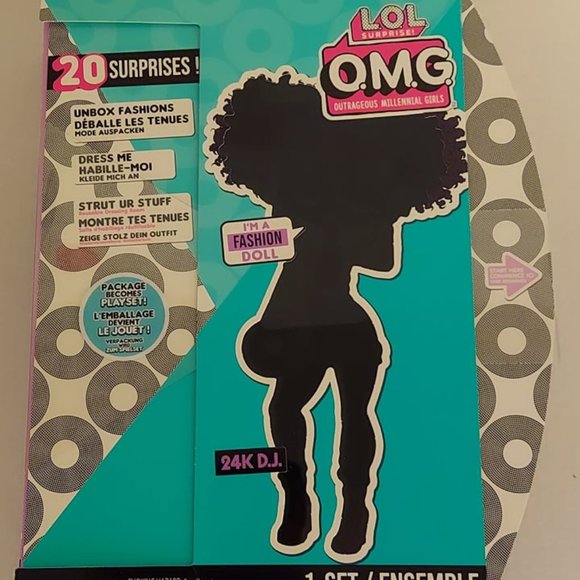 L.O.L. Surprise! | Toys | Lol Surprise Omg 24k Dj Fashion Doll Playset ...